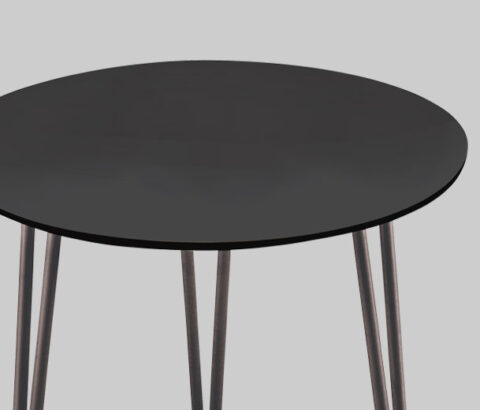 Konfurb Fly Table - 450mm Round - Buro Seating
